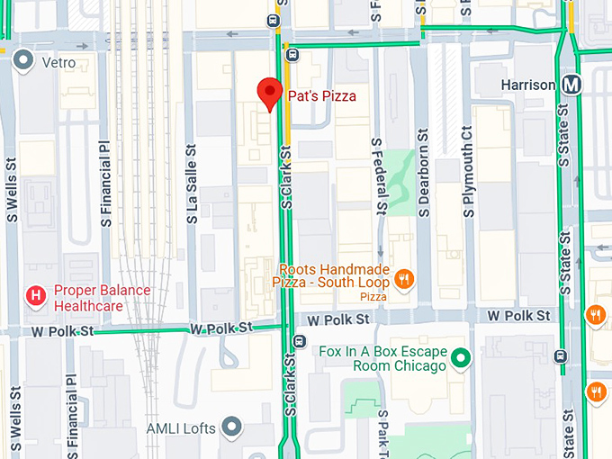 16. pat's pizza map