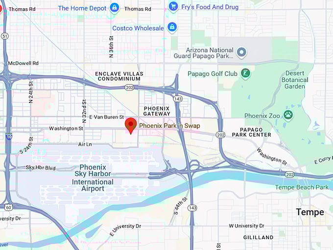 16. phoenix park 'n swap map