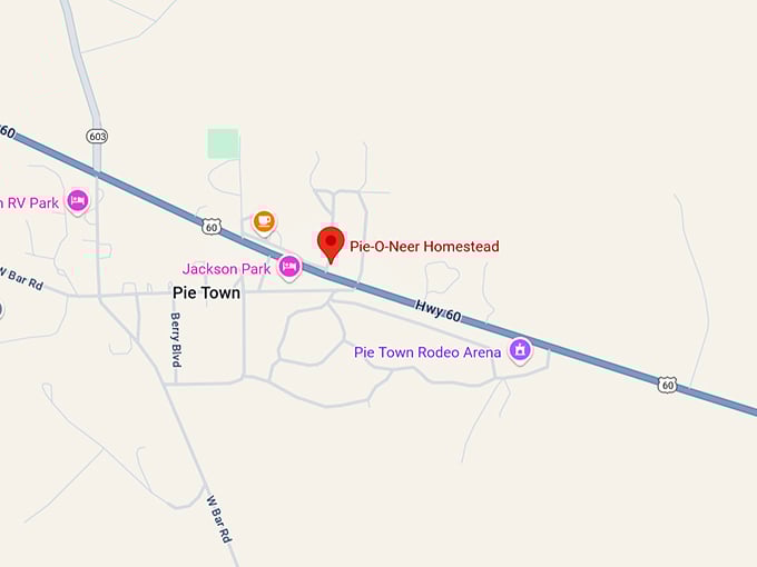 16. pie o neer homestead map
