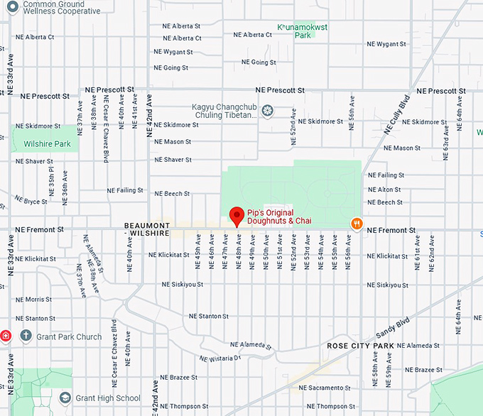 16. pip's original doughnuts & chai map