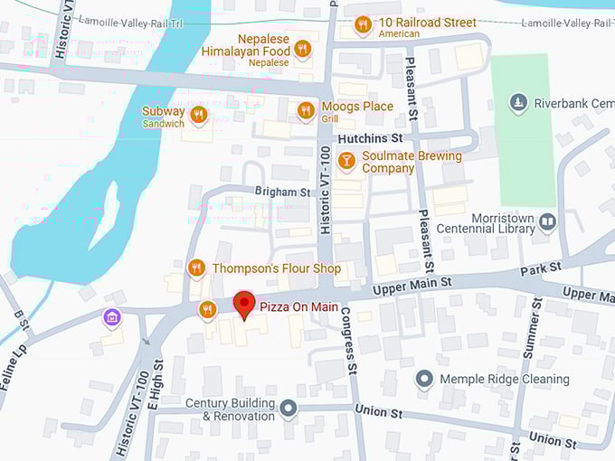 16. pizza on main map