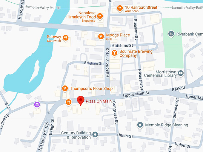 16. pizza on main map