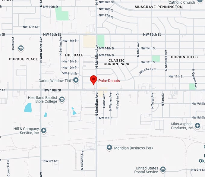 16. polar donuts map