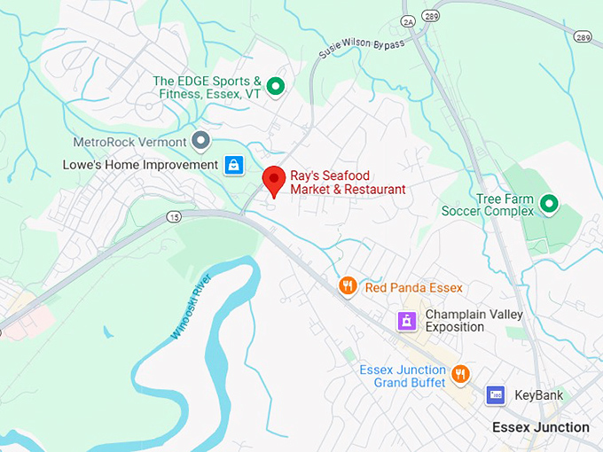 16. ray's seafood market & restaurant map