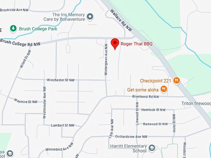 16. roger that bbq map