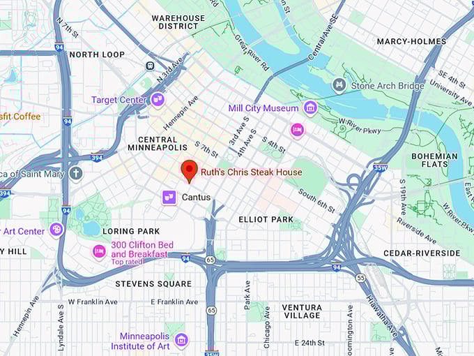 16. ruth's chris steak house map