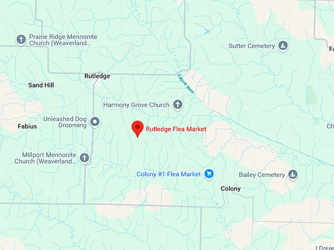 16. rutledge flea market map