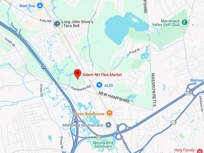 16. salem nh flea market inc map