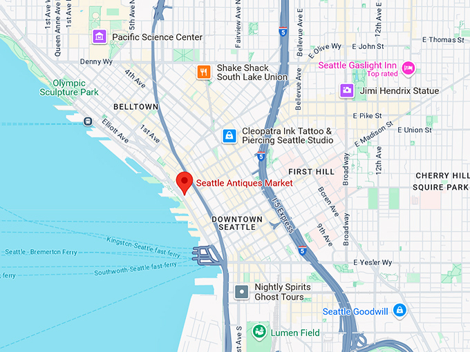 16. seattle antiques market map