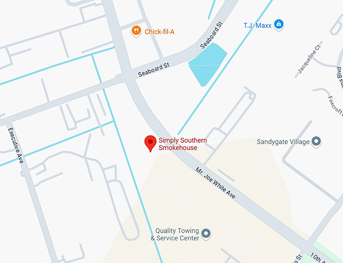 16. simply southern smokehouse