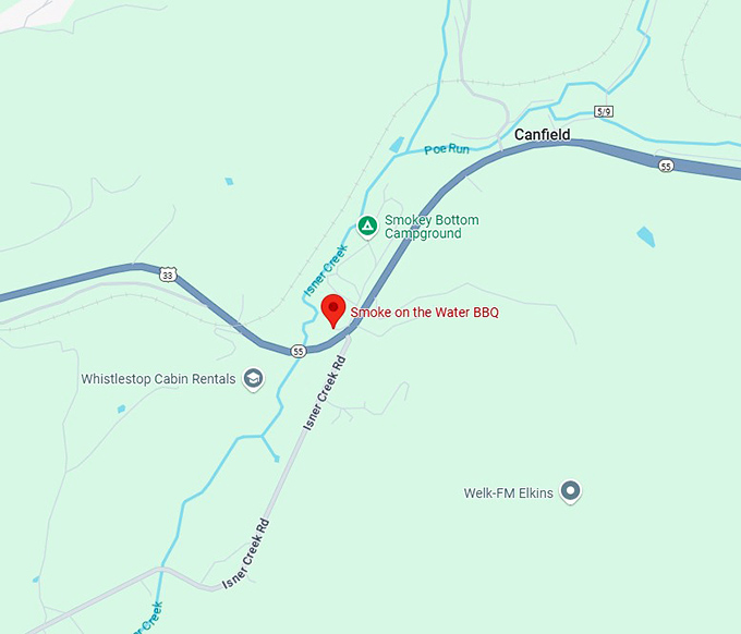 16. smoke on the water bbq map