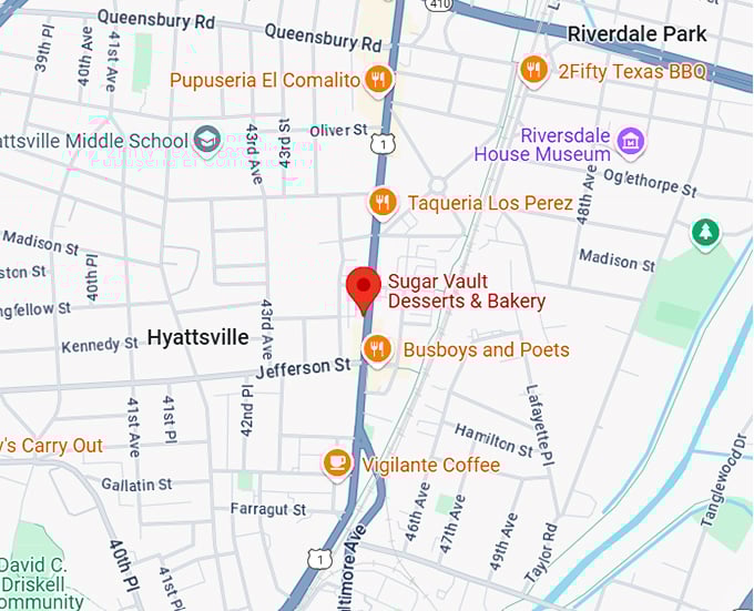 16. sugar vault desserts & bakery map