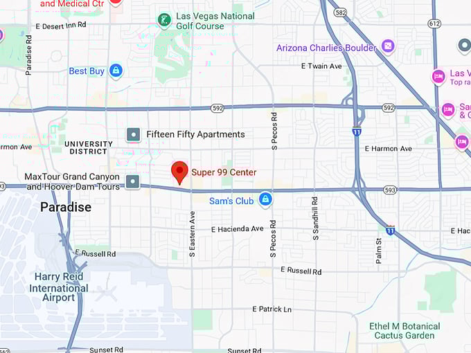 16. super 99 center (renaissance center east) map