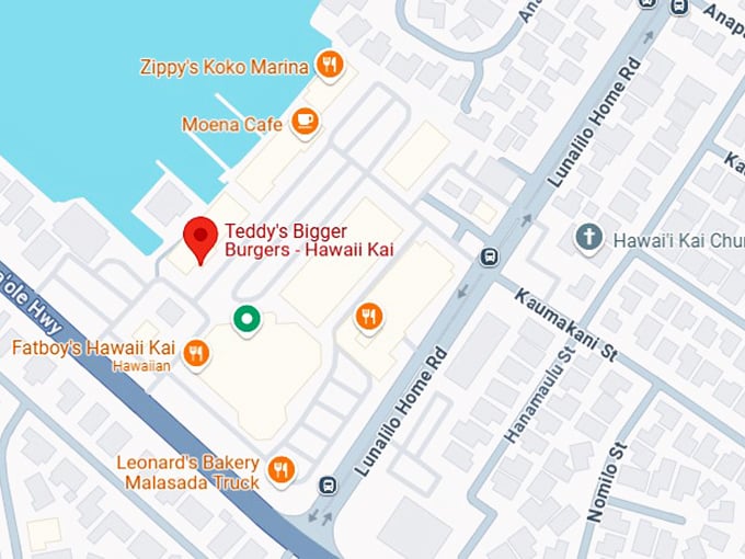 16. teddy's bigger burgers hawaii kai