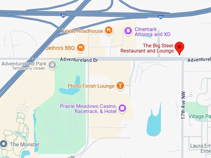 16. the big steer restaurant and lounge