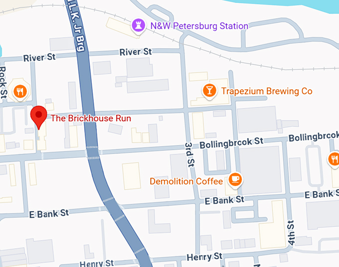 16. the brickhouse run map