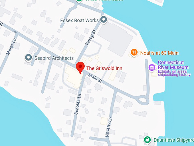 16. the grisworld inn map