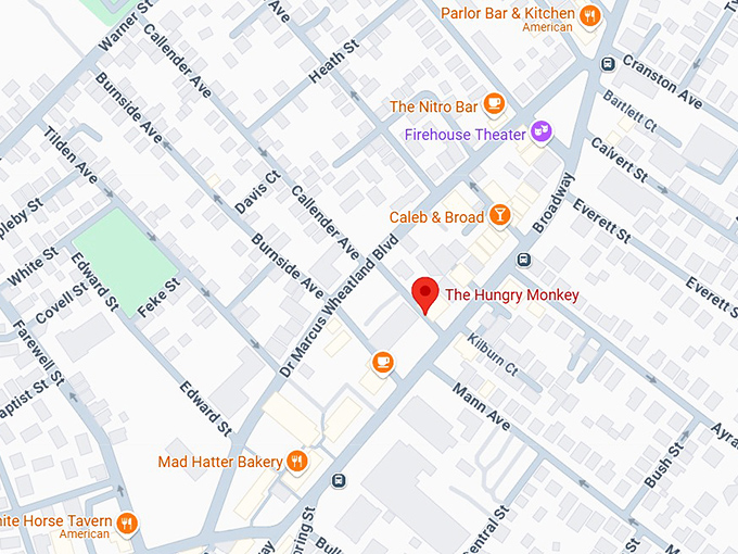 16. the hungry monkey map