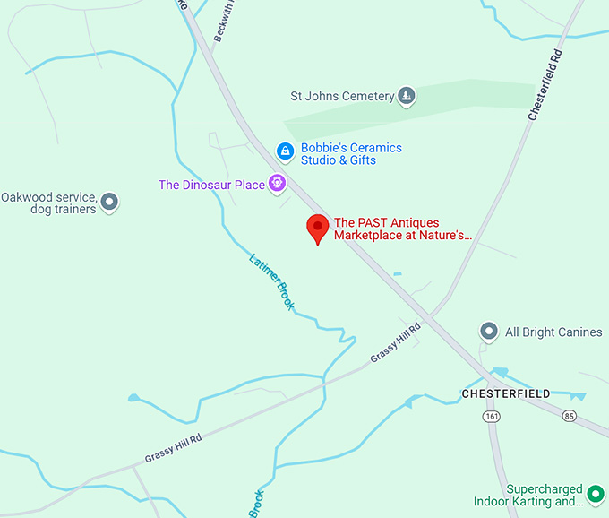 16. the past antiques marketplace at nature's art village map