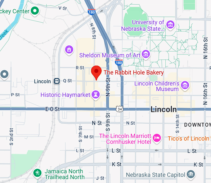 16. the rabbit hole bakery map