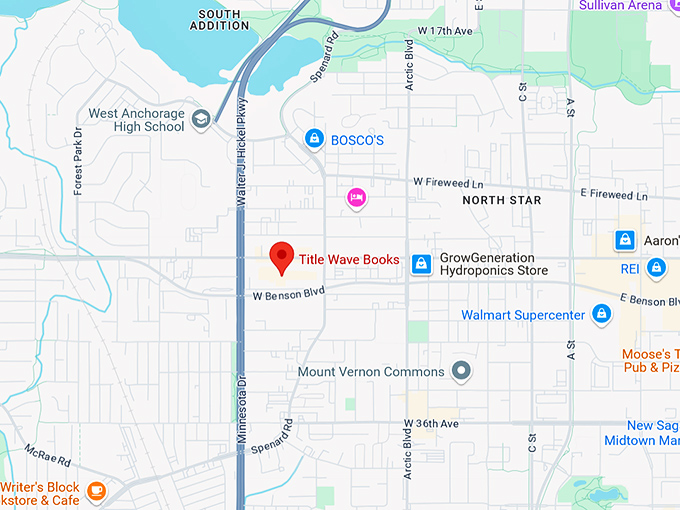 16. title wave books map