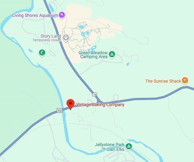 16. vintage baking company map