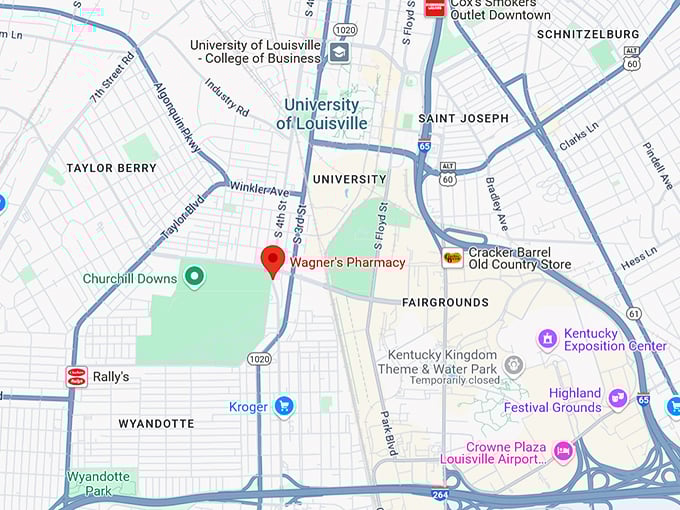 16. wagner's pharmacy map