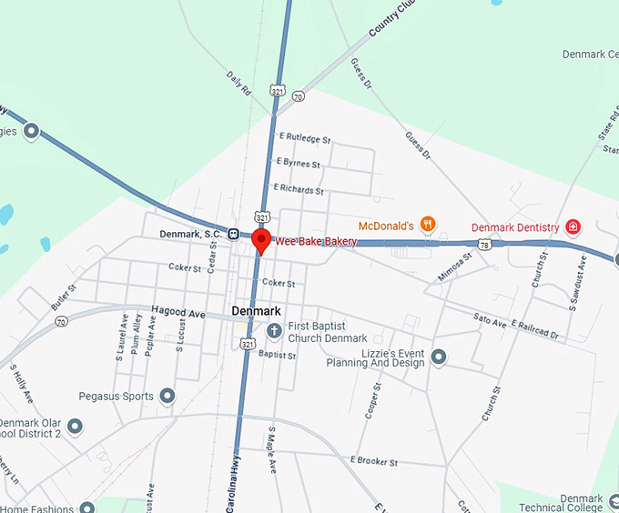 16. wee bake bakery llc map