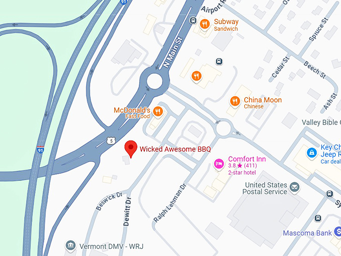 16. wicked awesome bbq map