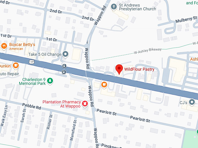 16. wildflour pastry map