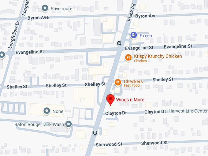 16. wings n more map