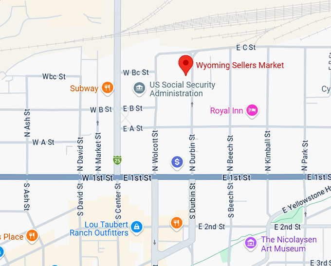 16. wyoming sellers market map
