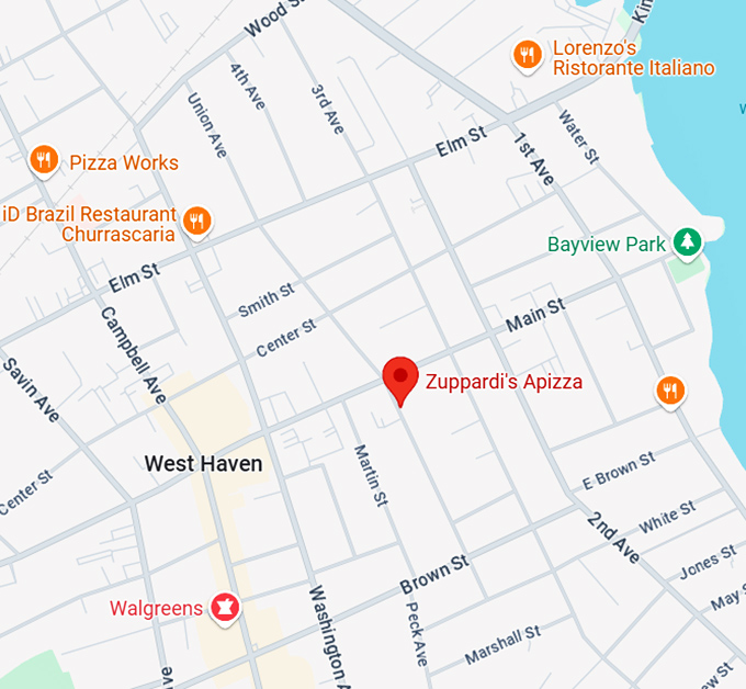 16. zuppardi's apizza map