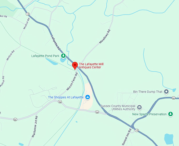 16.the lafayette mill antiques center map