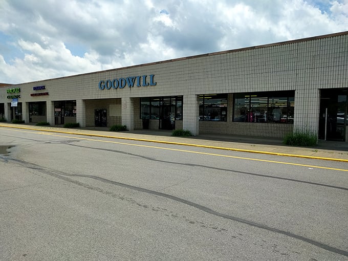 Goodwill hunting, anyone? This Hermitage hotspot is where fashion goes for its second act. It's like a department store had a yard sale!