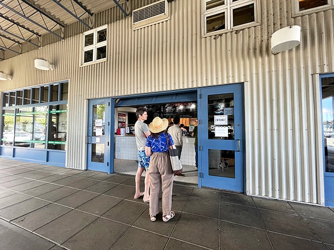 Little Chinook's: Where seafood dreams come true! This corrugated gem serves up fish so fresh, you'll swear you're dining on a boat.