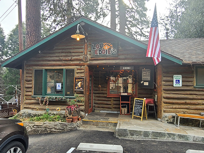 Log cabin meets pizza heaven! LouEddie's is where Paul Bunyan would go for a slice if he traded his axe for a pizza peel.