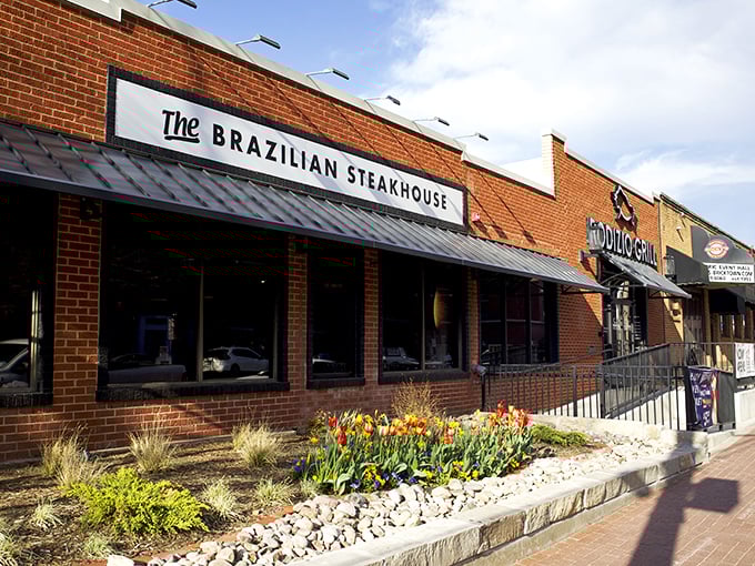 Welcome to meat paradise! Rodizio Grill's fa&ccedil;ade promises a Brazilian feast that'll make your taste buds samba with joy.