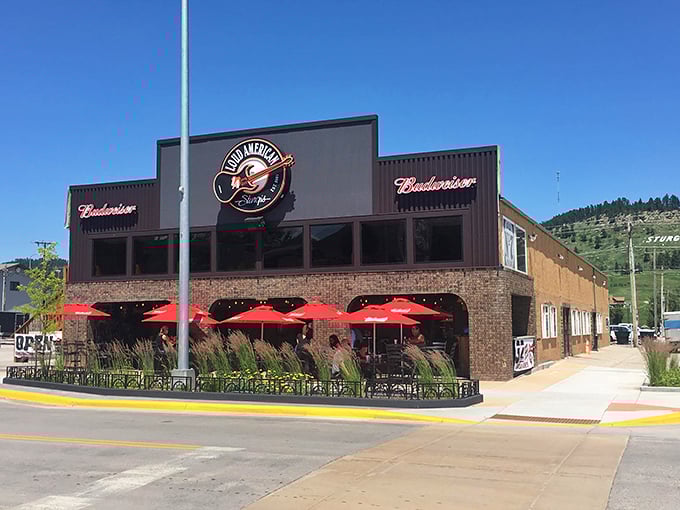 Rock 'n' roll meets ribeye! The Loud American Roadhouse is where bikers and foodies find common ground over sizzling steaks.