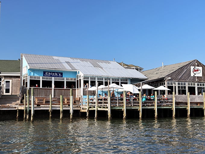 Ahoy, seafood lovers! Chick's Oyster Bar is where the catch of the day meets the party of the night. Waterfront dining that's off the hook!