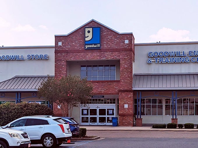 "The Mardi Gras of Goodwills! Laissez les bons temps rouler through aisles of pre-loved treasures."