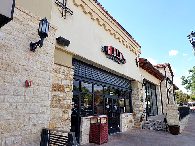 Step inside Grimaldi's and prepare for a flavor rodeo. The stone exterior hides a pizza paradise that'll lasso your taste buds.