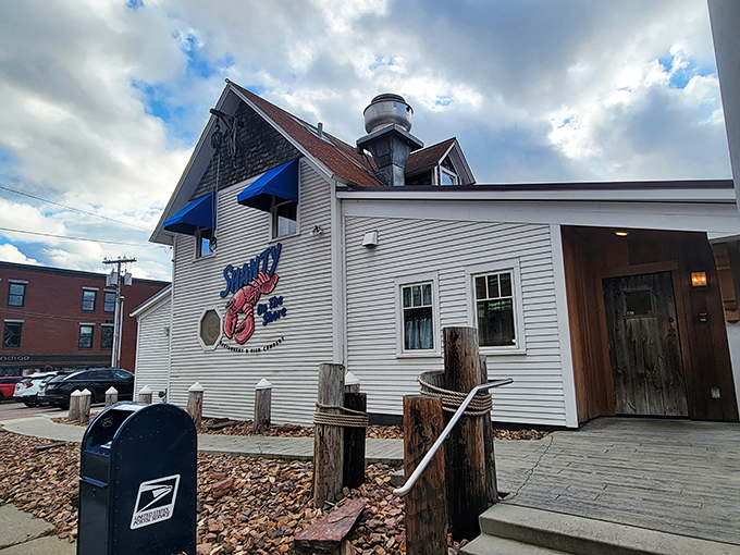 Nautical nostalgia meets culinary adventure at Shanty on the Shore. It's like stepping into a postcard-perfect New England dream!