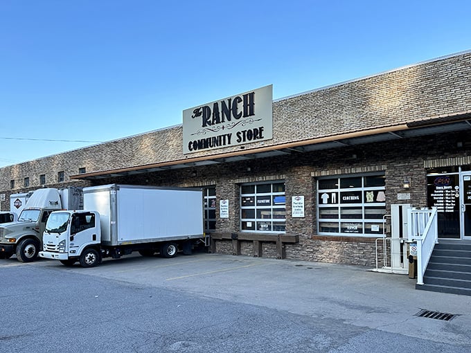 Step into a world where every aisle is an adventure. The Ranch Community Store's unassuming exterior hides a labyrinth of pre-loved wonders.