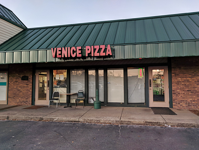 Forget gondolas - this Venice transports you straight to flavor town. Simple exterior, extraordinary pies inside!