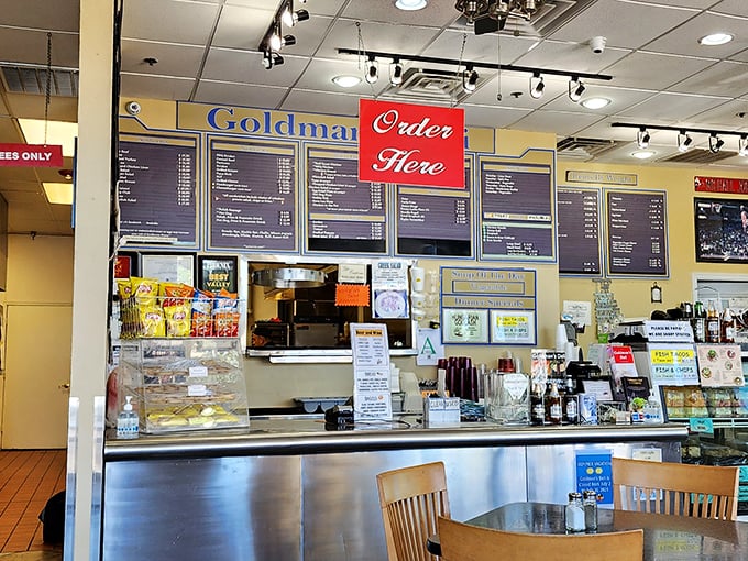 Step into a time machine of taste! This no-frills counter is where sandwich dreams come true.