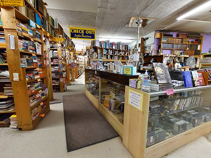 Step inside and prepare for a literary adventure. This isn't just a bookstore; it's a labyrinth of stories waiting to be discovered.