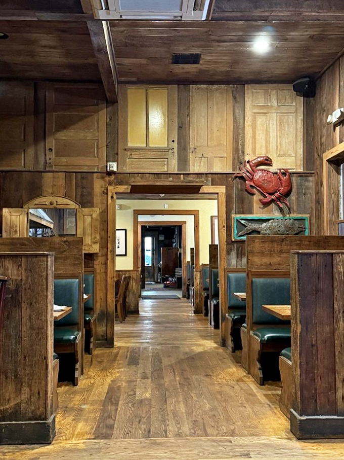 Step inside and you're transported to a world where wood paneling reigns supreme and nautical decor isn't just a theme&mdash;it's a way of life.