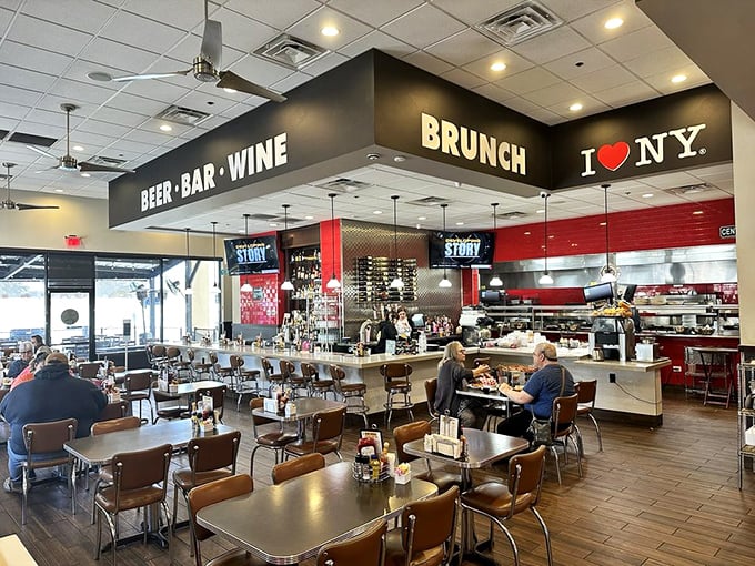 Step into a time warp where New York sass meets Texas hospitality. This diner's got more personality than a Woody Allen film.