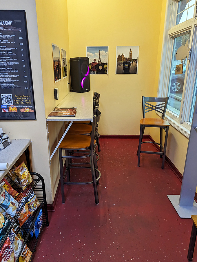 Cozy corners and mouthwatering aromas &ndash; this isn't just a rib shack, it's a shrine to slow-cooked perfection. Prepare for a religious experience!